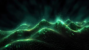 3d Rendering Of Abstract Particles Futuristic Background With Depth Backgrounds | JPG Free ...
