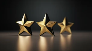 Star Ratings Three Stars In 3d A Stunning Rating Render Backgrounds | JPG Free Download - Pikbest