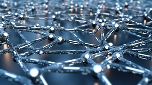 Interconnected Technology 3d Rendering Of Secure Data Network With Code Algorithms And Digital ...