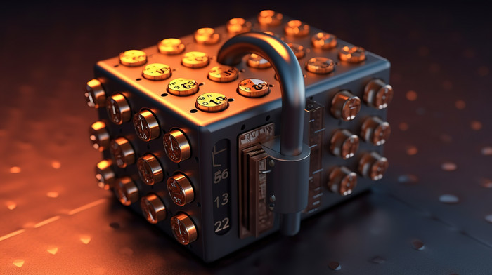 Padlock Padlocked Password Field 3d Render Of Input Box With Hidden Code Backgrounds | JPG Free ...