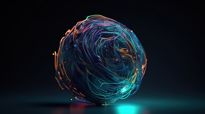 Sphere Graphic Animated In A 3d Abstract Design Featuring Motion Graphics And Illustration ...
