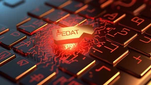 Exclamation Mark Malware Alert Attention Insignia With And Hacked Computer Symbol 3d Rendering ...