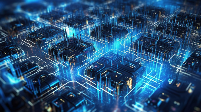 Artificial Intelligence Data 3d Render Of Futuristic Science Background Technology S Global Big ...