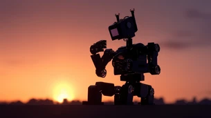 Index Finger Android Robot Contemplating With On Head In 3d Rendering Backgrounds | JPG Free ...