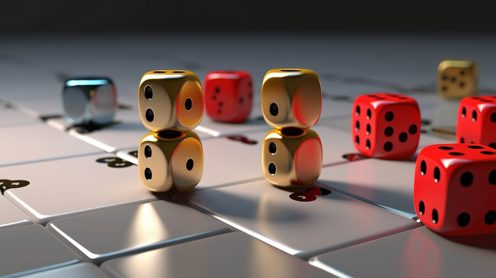 Dice Game 3d Render Of A Board Featuring Two Figures And Backgrounds | JPG Free Download - Pikbest